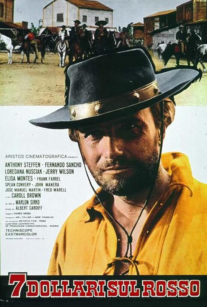 7 Dollari Sul Rosso (Alberto Cardone, 1966) - LA COLT E' LA MIA LEGGE ...