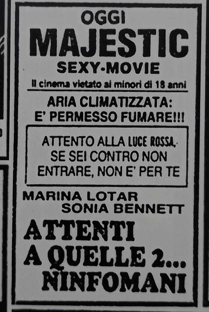 Attenti a quelle due... ninfomani (Mario Siciliano, 1981) - CINEMA ...