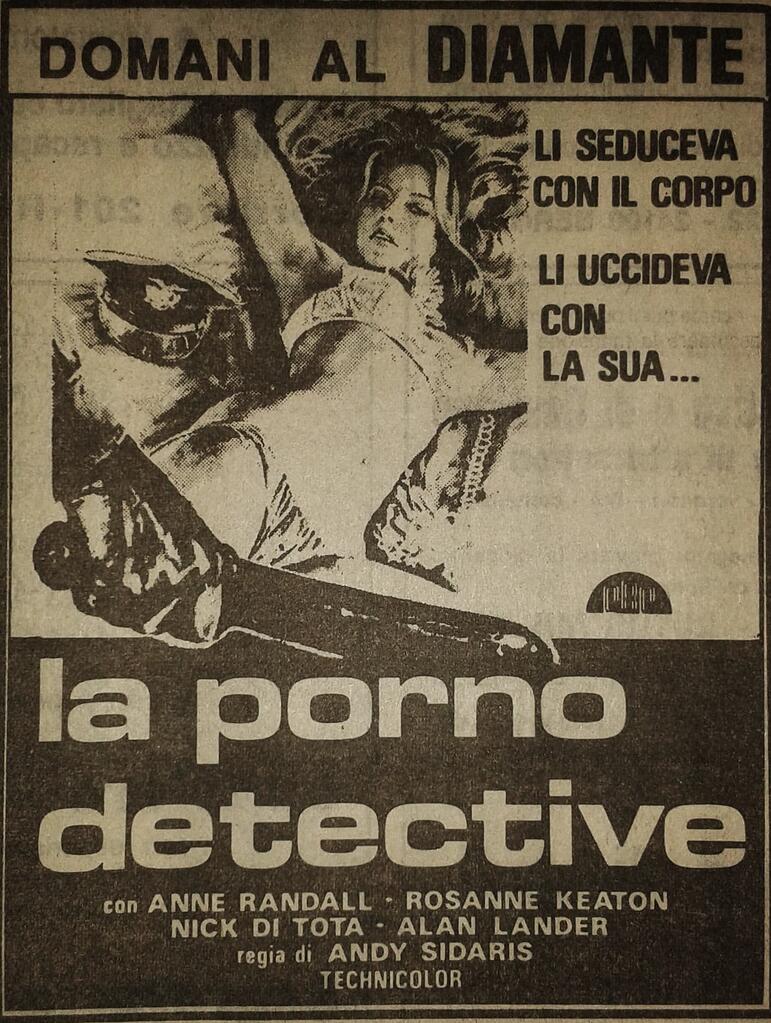 La porno detective - Stacey (Andy Sidaris, 1973) - GENTE DI RISPETTO ...