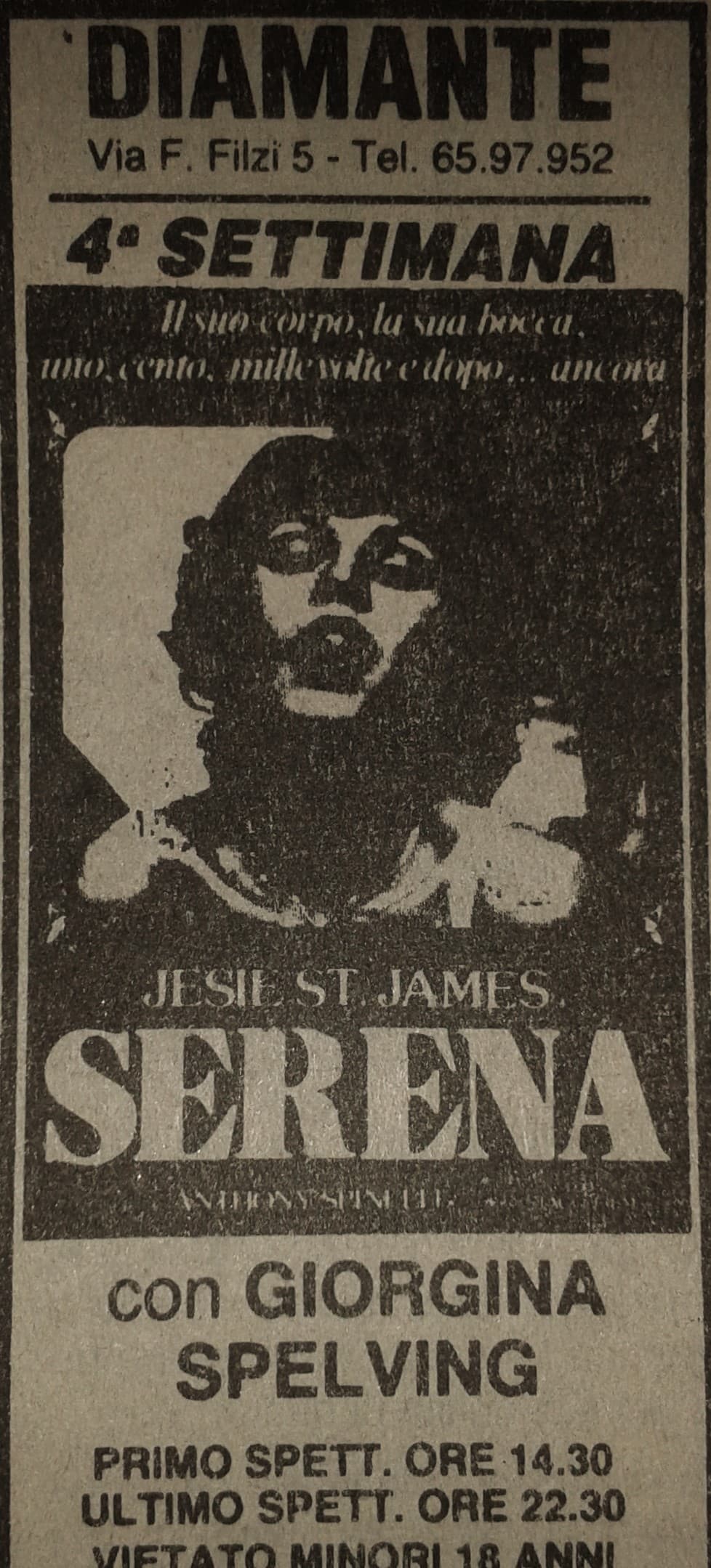 Serena - Easy (Anthony Spinelli, 1978) - CINEMA HARDCORE - Gente di ...